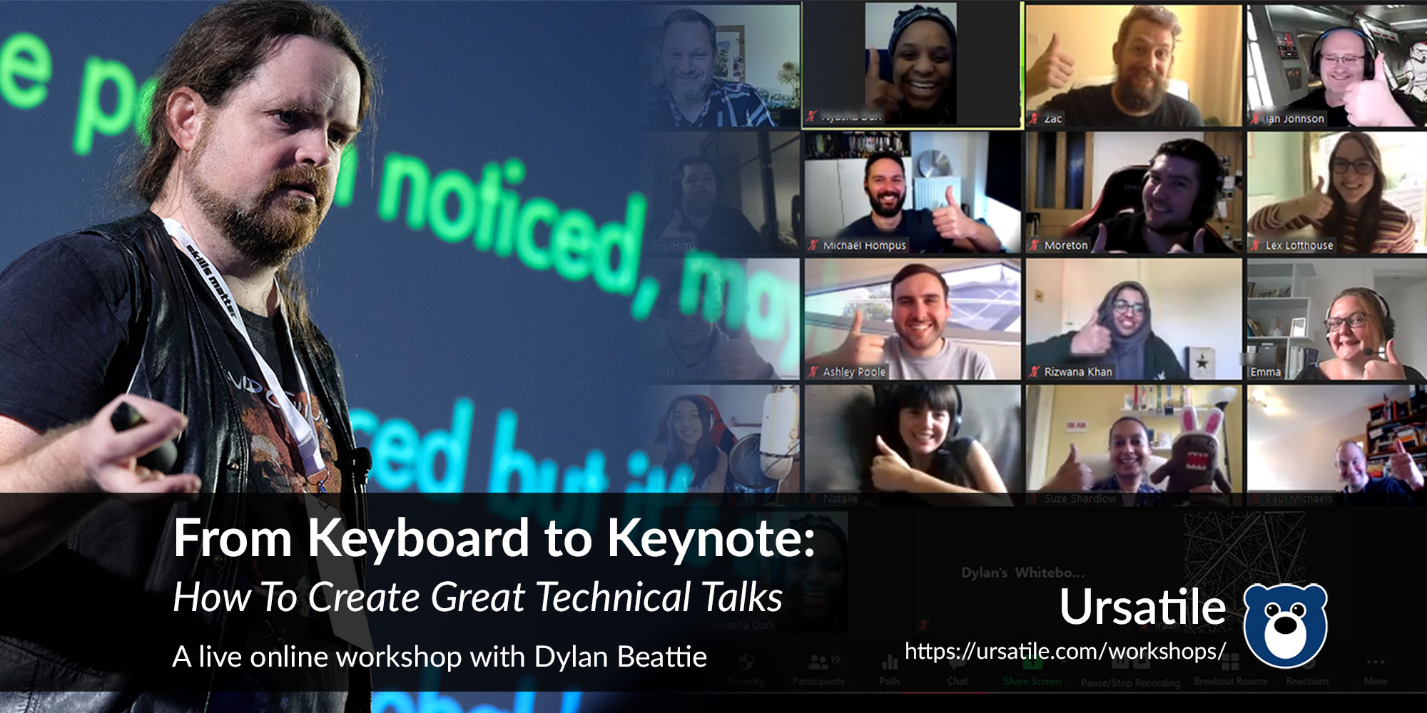 Public Speaking: From Keyboard to Keynote : ursatile.com